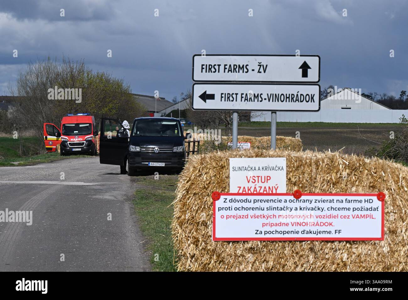 A new outbreak of foot-and-mouth disease was confirmed on a large farm ...