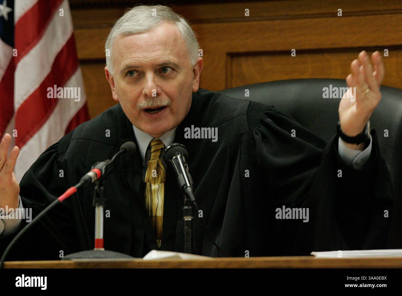 Apr 19, 2006; Toledo, OH, USA; Judge Thomas J. Osowick address the ...