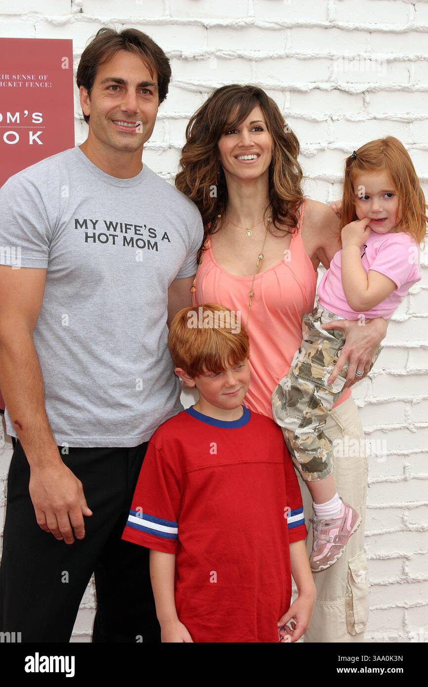Apr 29, 2006; Los Angeles, CA, USA; MICHAEL BERGIN and JOY BERGIN with ...