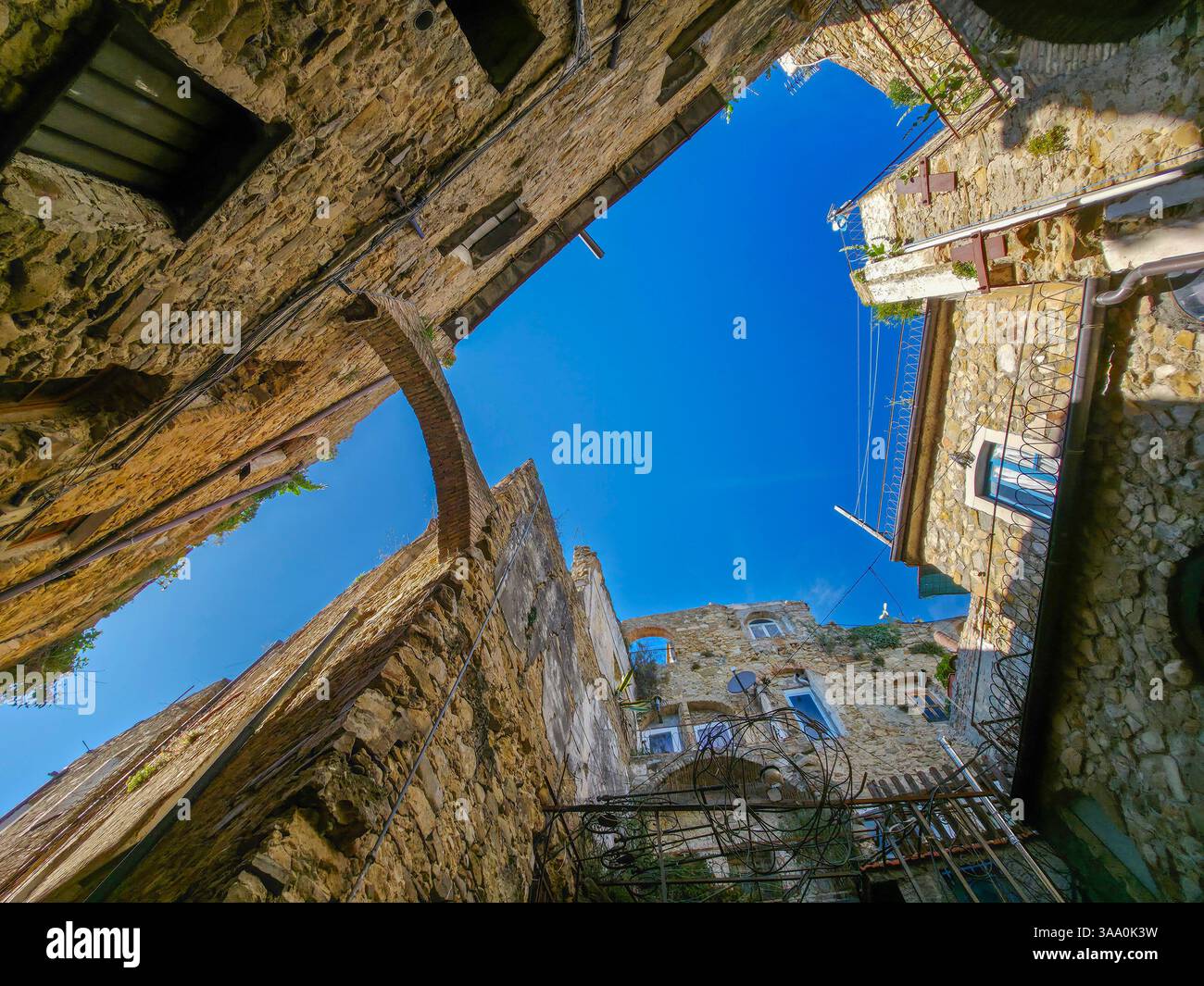 Bussana Vecchia artist retreat medieval village destroyed by earthquake ...