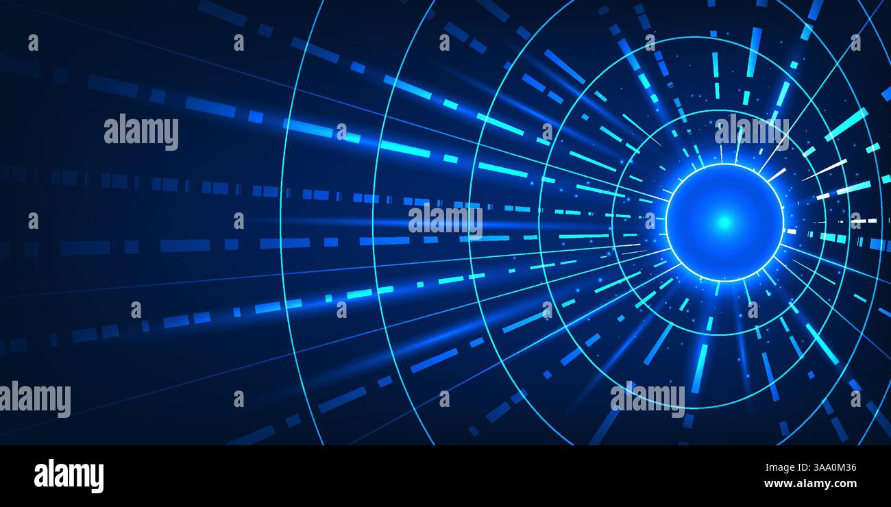 Big Data Technology A Hub That Combines Data Lines Ai Machine Learning And Cloud Computing