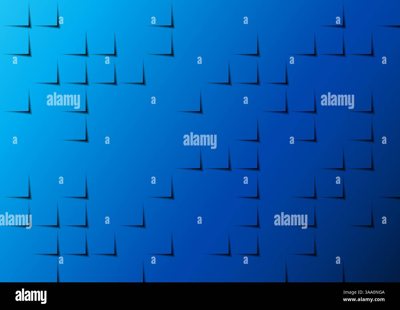 Abstract background, geometric square shapes, blue tones overlapping ...