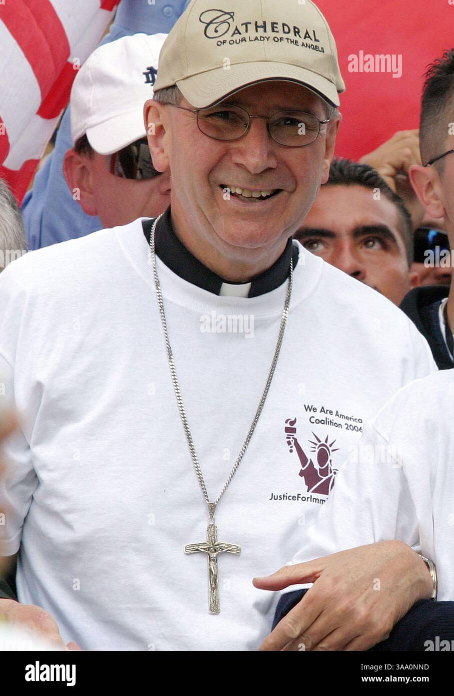 May 01, 2006; Los Angeles, CA, USA; Cardinal ROGER MAHONEY, of the Los ...