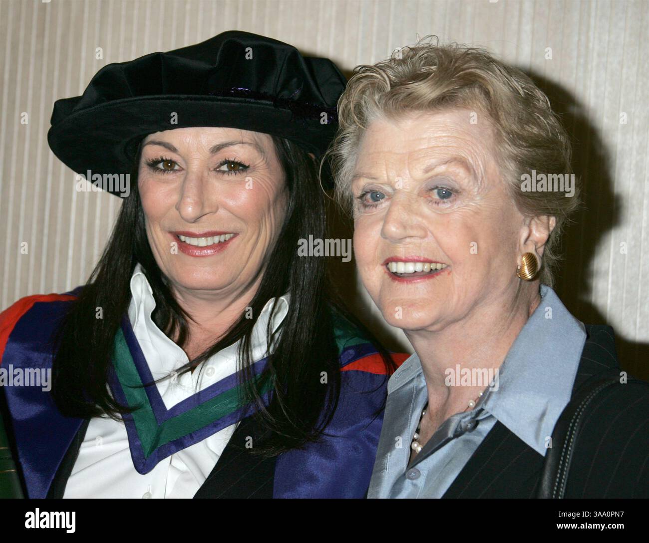Jun 17, 2005; Beverly Hills, CA, USA; ANJELICA HUSTON receives a ...