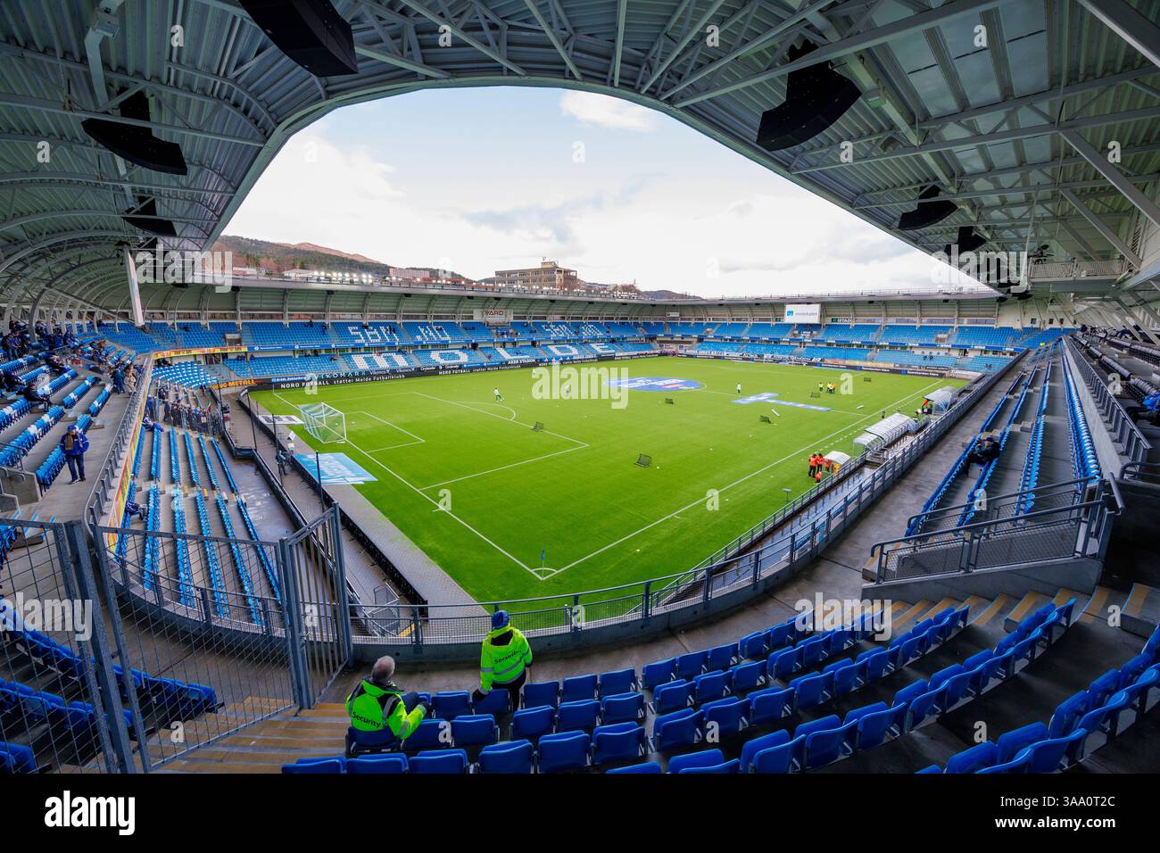 Molde 20250330. Aker Stadion before the elite football match between ...