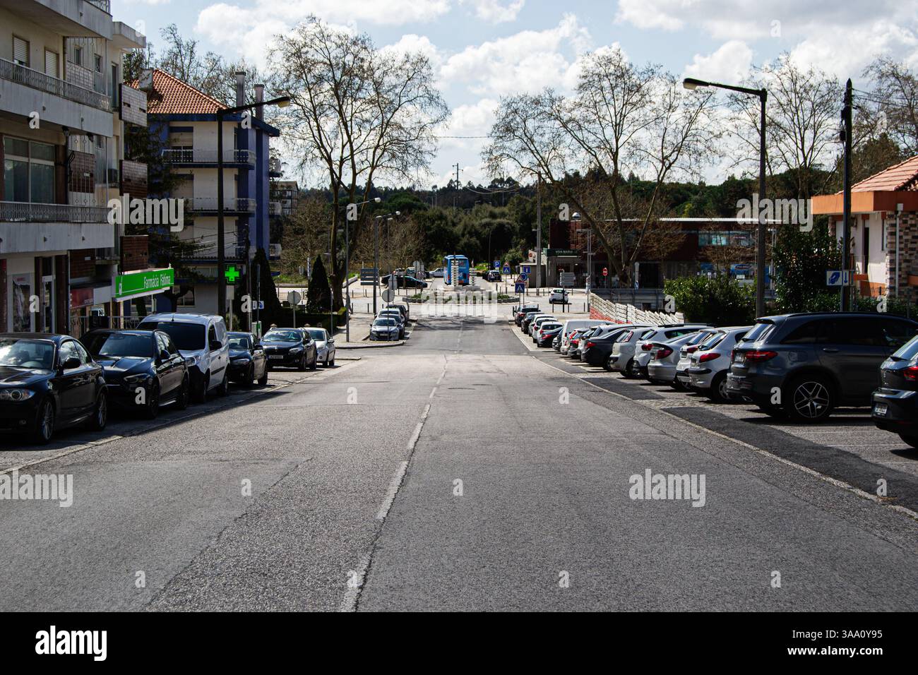 Fatima, Portugal - March 26, 2025: Urban street in Fatima, Portugal ...
