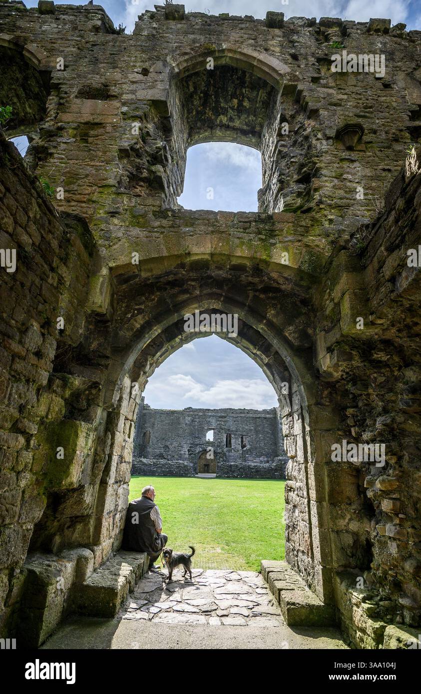 Beaumaris, Anglesey, Wales, UK. Beaumaris Castle. Picture by Paul Heyes ...