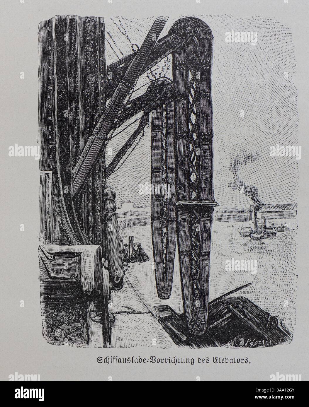 The Austro-Hungarian Monarchy in Word and Image, 1893, Budapest, Ship ...