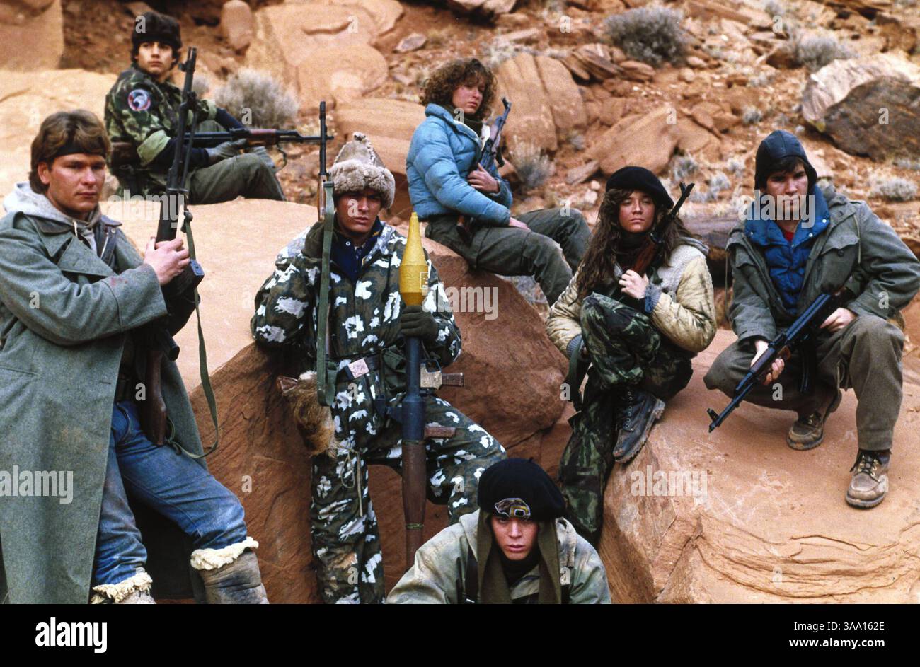 May 05, 1984; Hollywood, CA, USA; Image from director John Milius' action drama 'Red Dawn ...