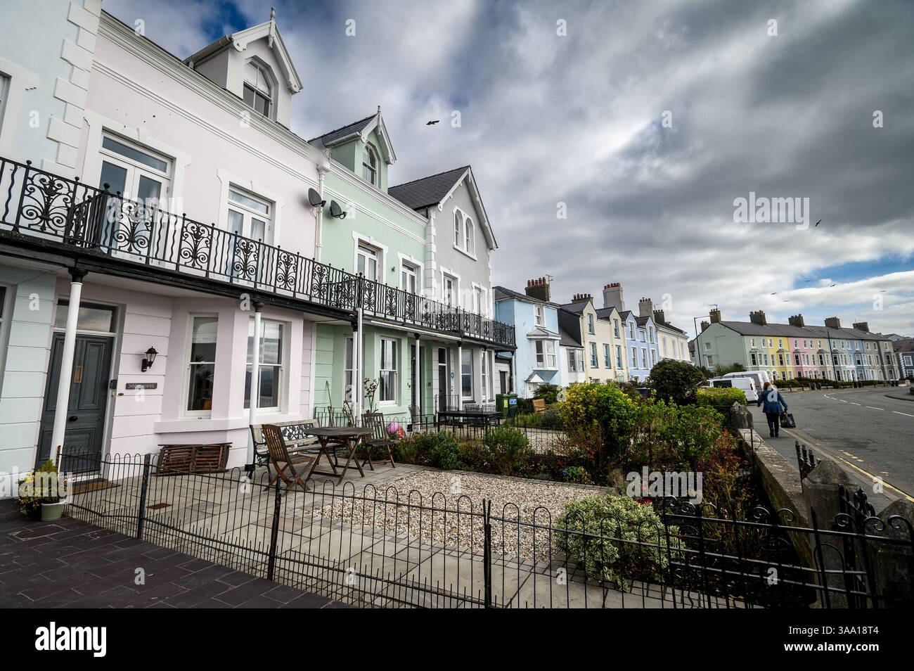 Beaumaris, Anglesey, Wales, UK. West End, Beaumaris. Picture by Paul ...