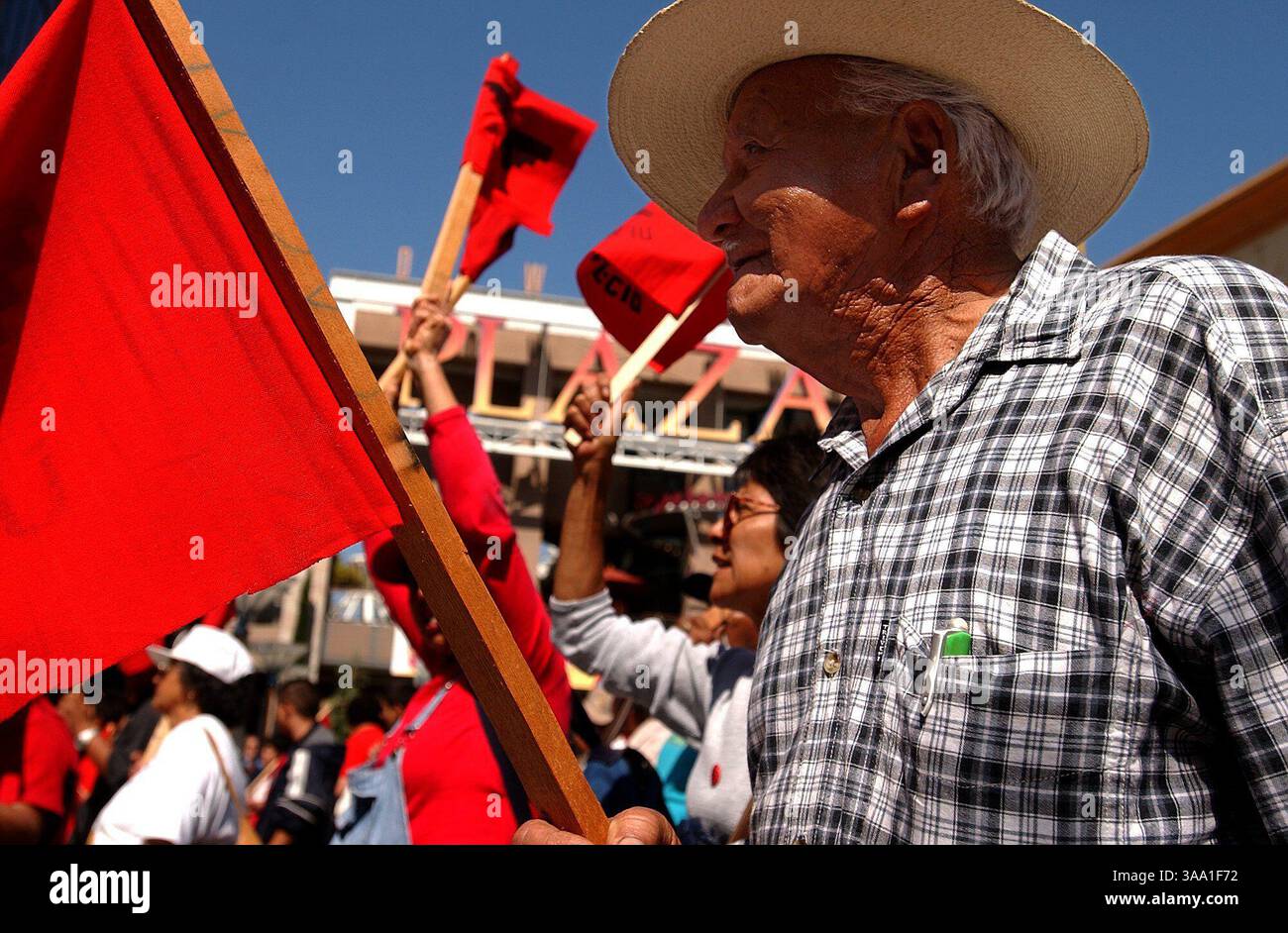 In 1966 Cesar Chavez led hundreds of farmworks in a march that started ...