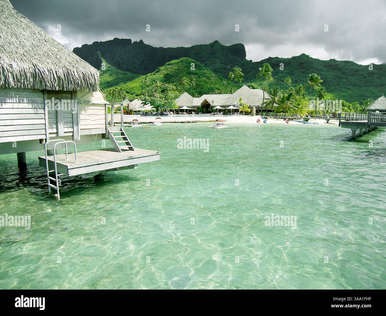 Mar 15, 2006; Moorea, TAHITI; The Moorea Pearl Resort and Spa is ...
