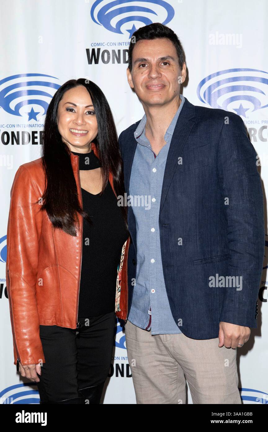 Miranda Kwok und Andres Useche beim Photocall zum Panel 'Diverse ...