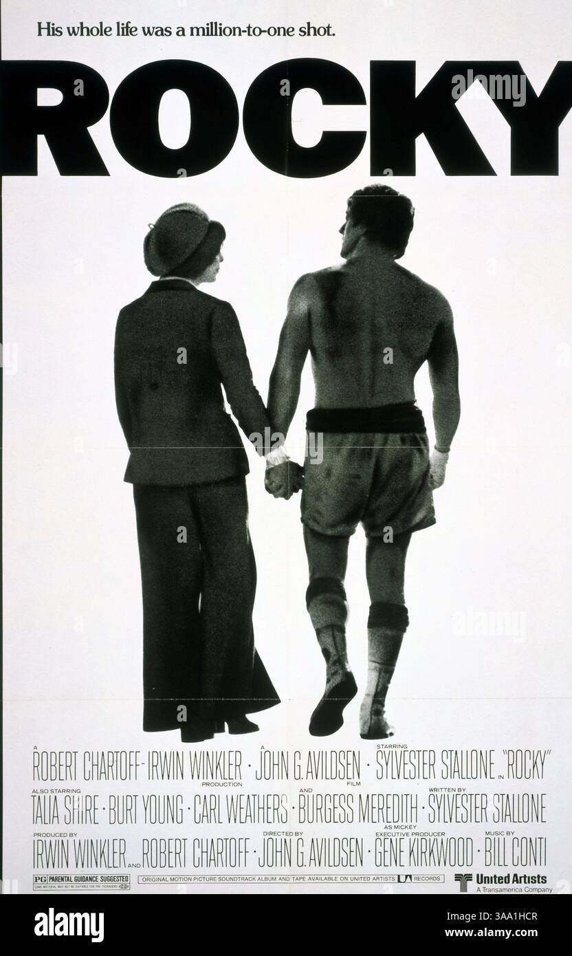 FILM TITLE: ROCKY. DIRECTOR John G. Avildsen. STUDIO: United Artists ...