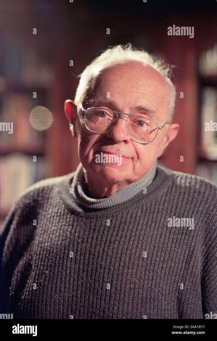 Dec 15, 1999; Krakow, POLAND; Polish author STANISLAW LEM, most famous ...