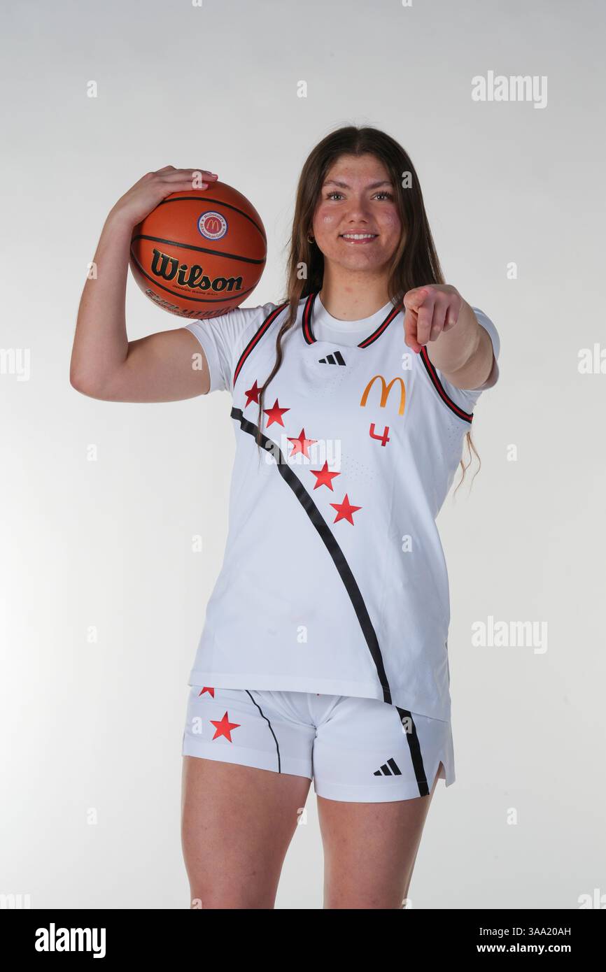 BROOKLYN, NY - MARCH 28: McDonalds High School All American Jordan ...