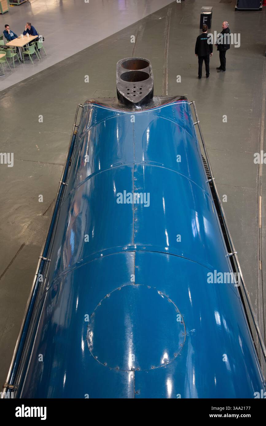 Speed record breaking LNER locomotive "Mallard", National Railway ...