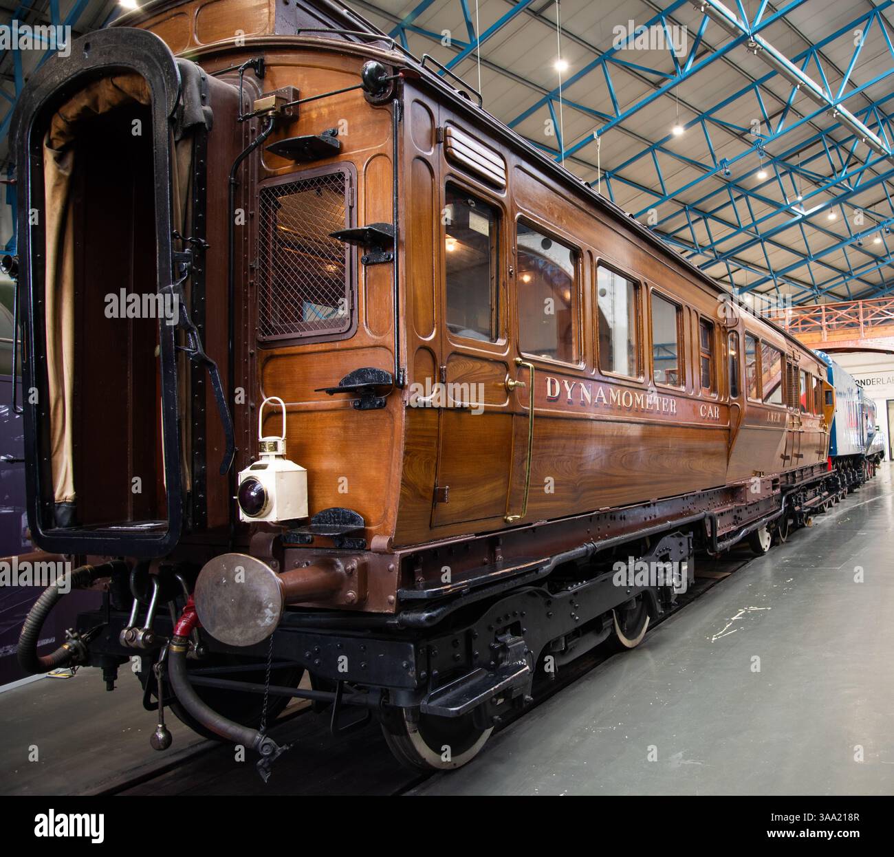 The Dynanometer Car used to measure the record breaking speed trial of ...