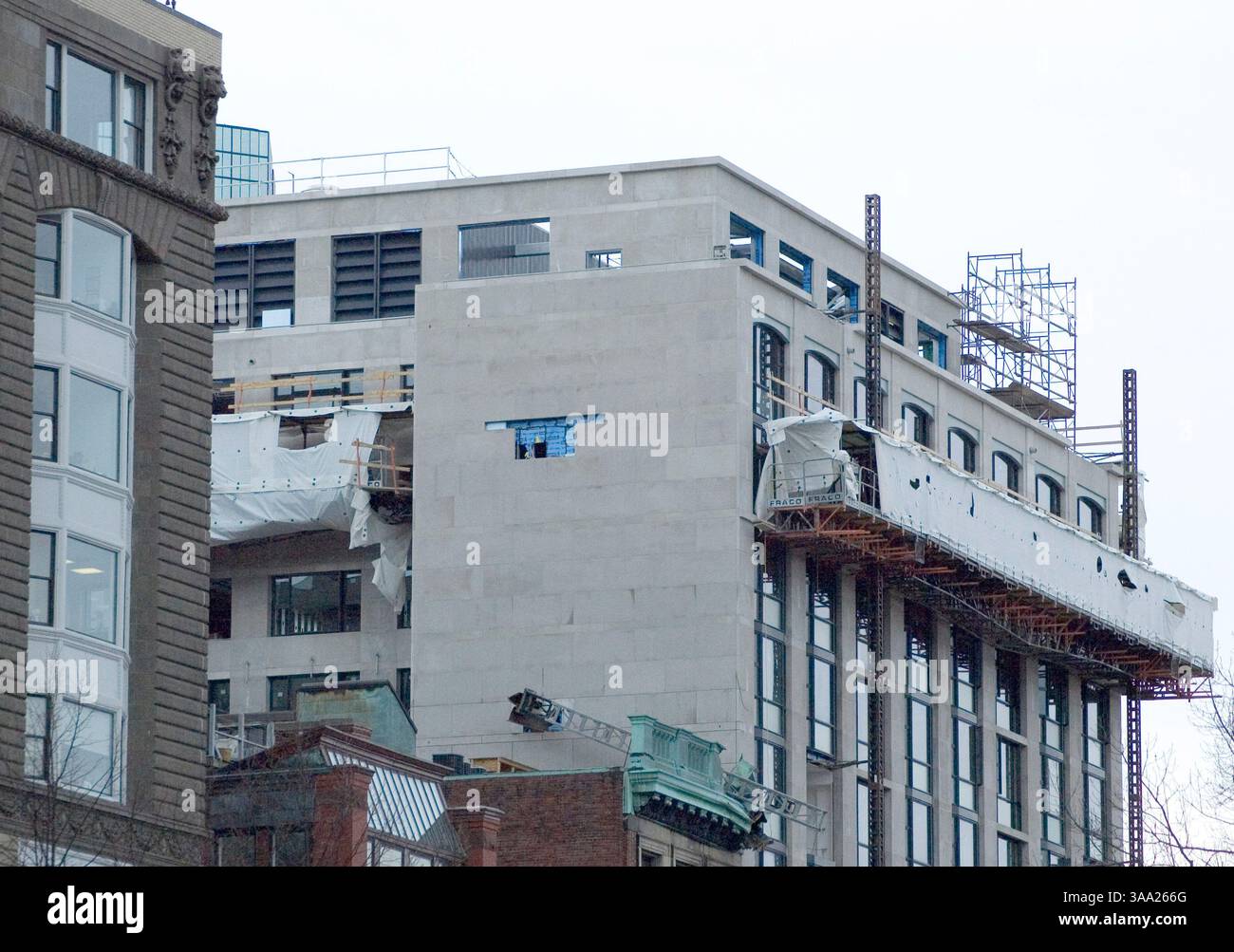 Apr 03, 2006; Boston, MA, USA; Three people died at around 1:30 pm this ...