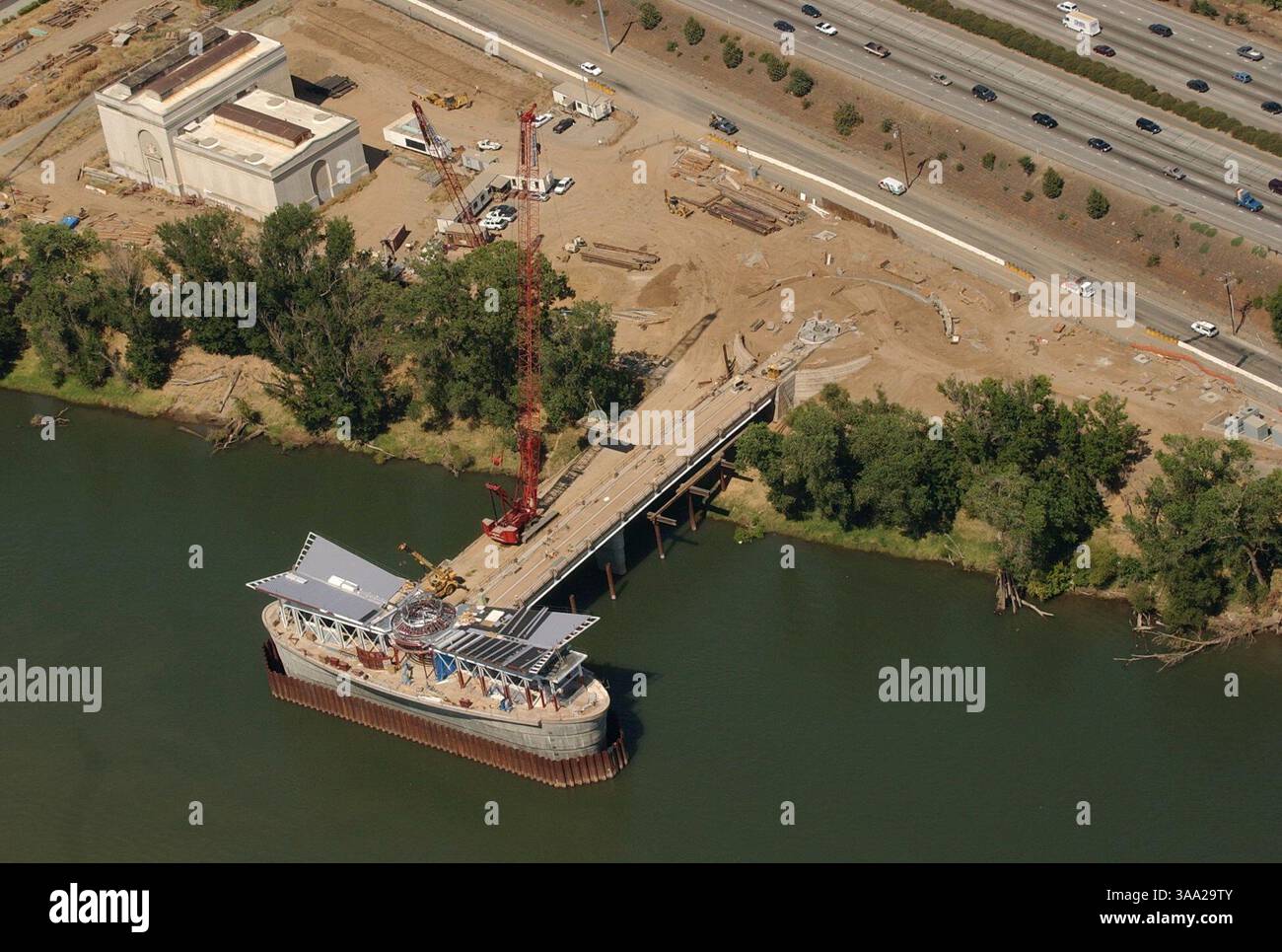 -- Monday, July 28, 2003, Sacramento, Calif. -- Construction continues ...