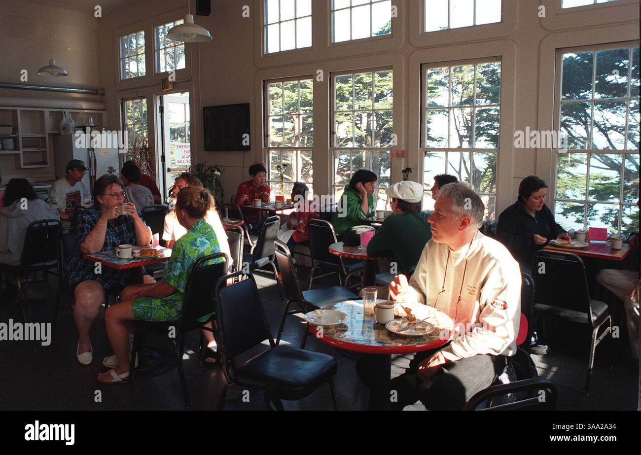 No. 3 Fisherman's Wharf hostel cafe Photo by Janet Fullwood Breakfast ...