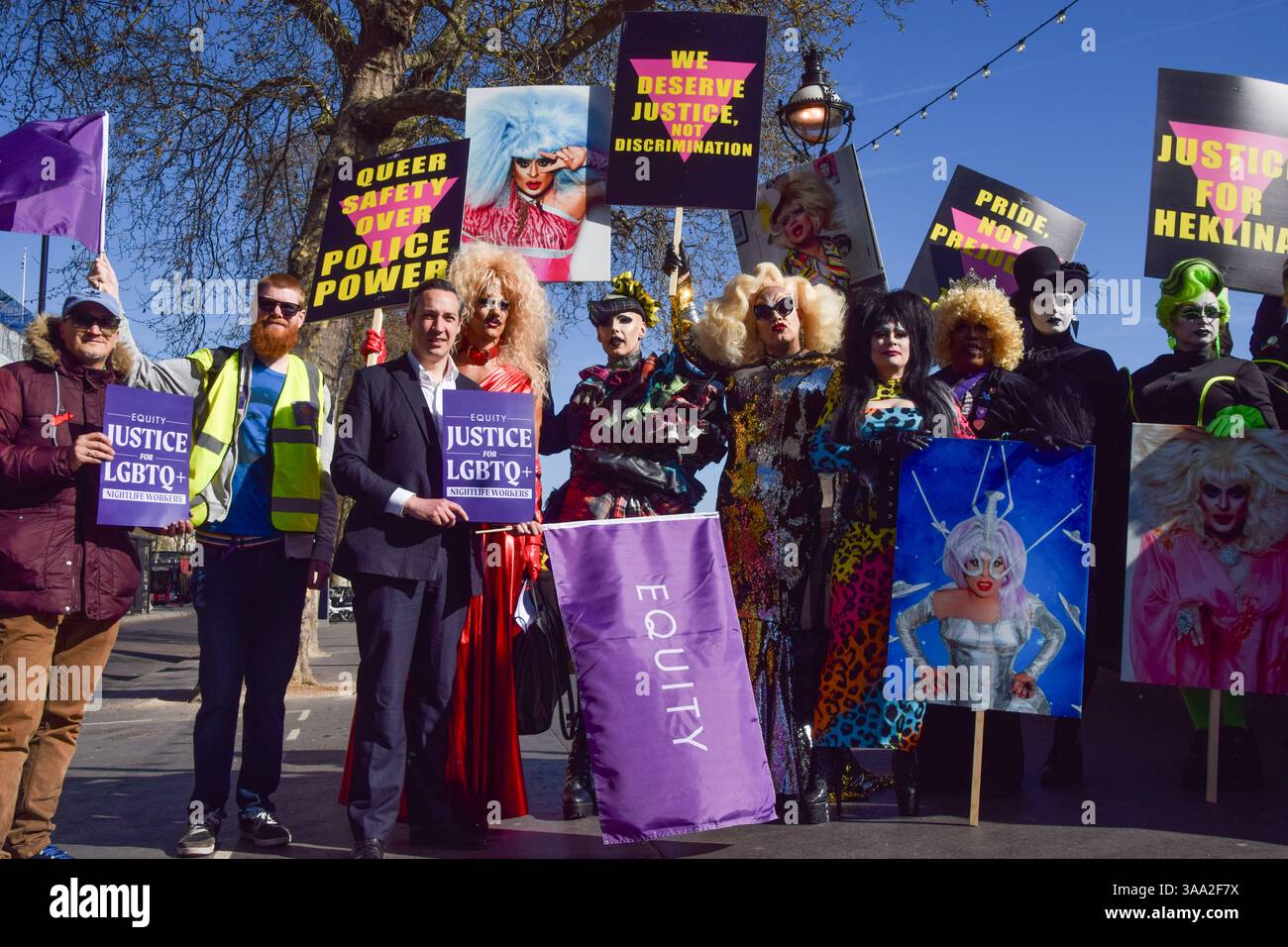 London, UK. 31st March 2025. Paul W Fleming, General Secretary of ...