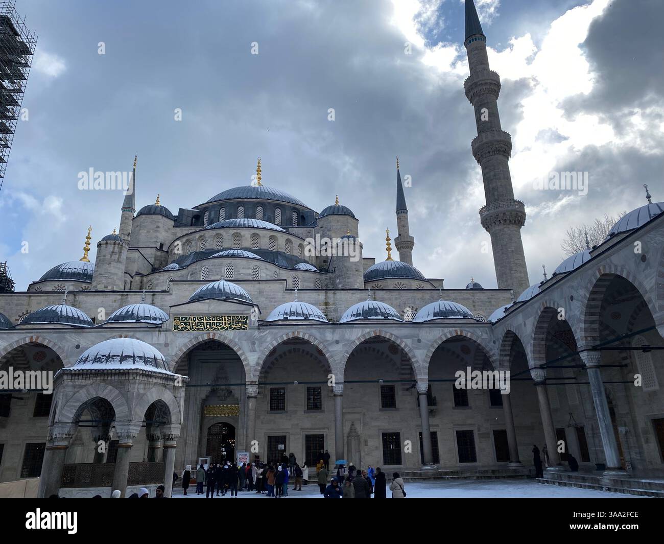 The Blue Mosque, Ayasofya, and Topkapi Palace, side by side in the ...