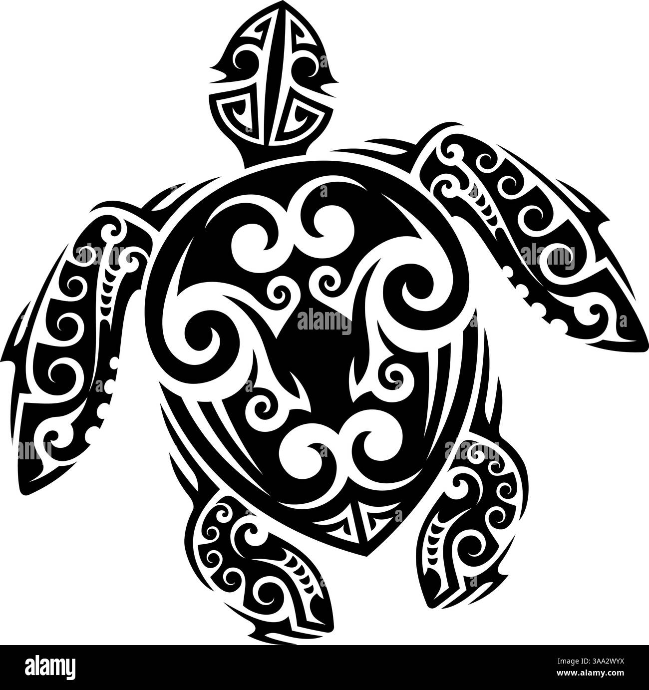 Maori patterns Black and White Stock Photos & Images - Alamy