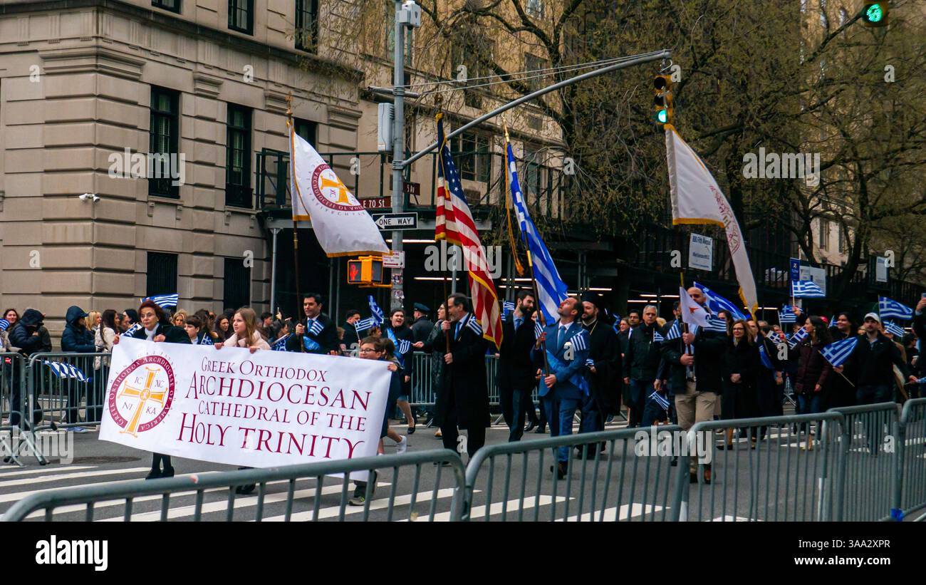 Greek orthodox archdiocesan cathedral of the holy trinity hi-res stock ...