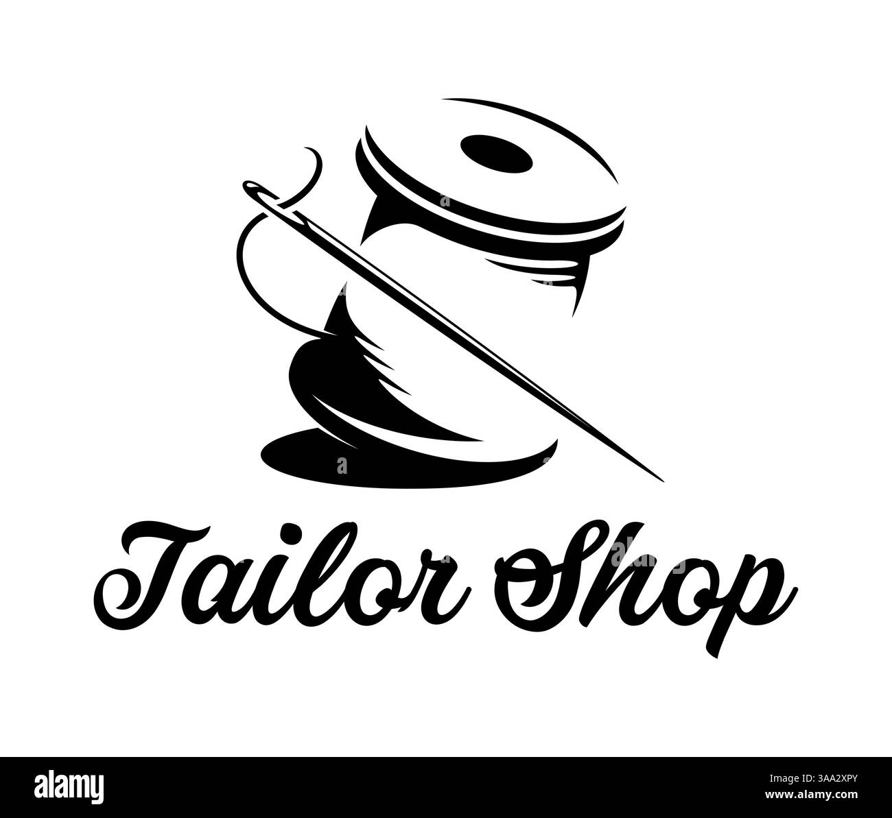 Spool Of Thread Silhouette