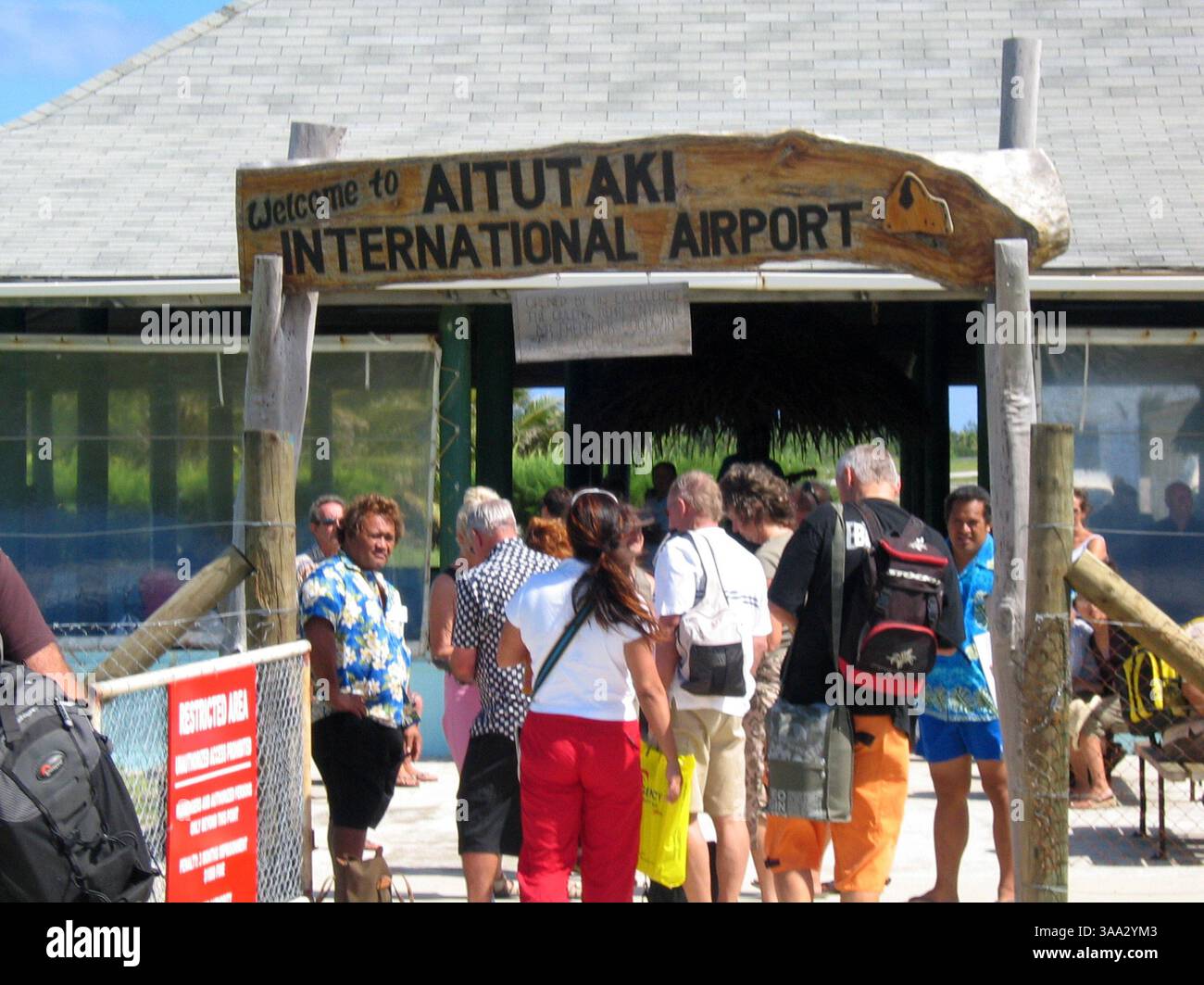 May 06, 2005; Aitutaki, Cook Islands; The island of Aitutaki is a 45 ...