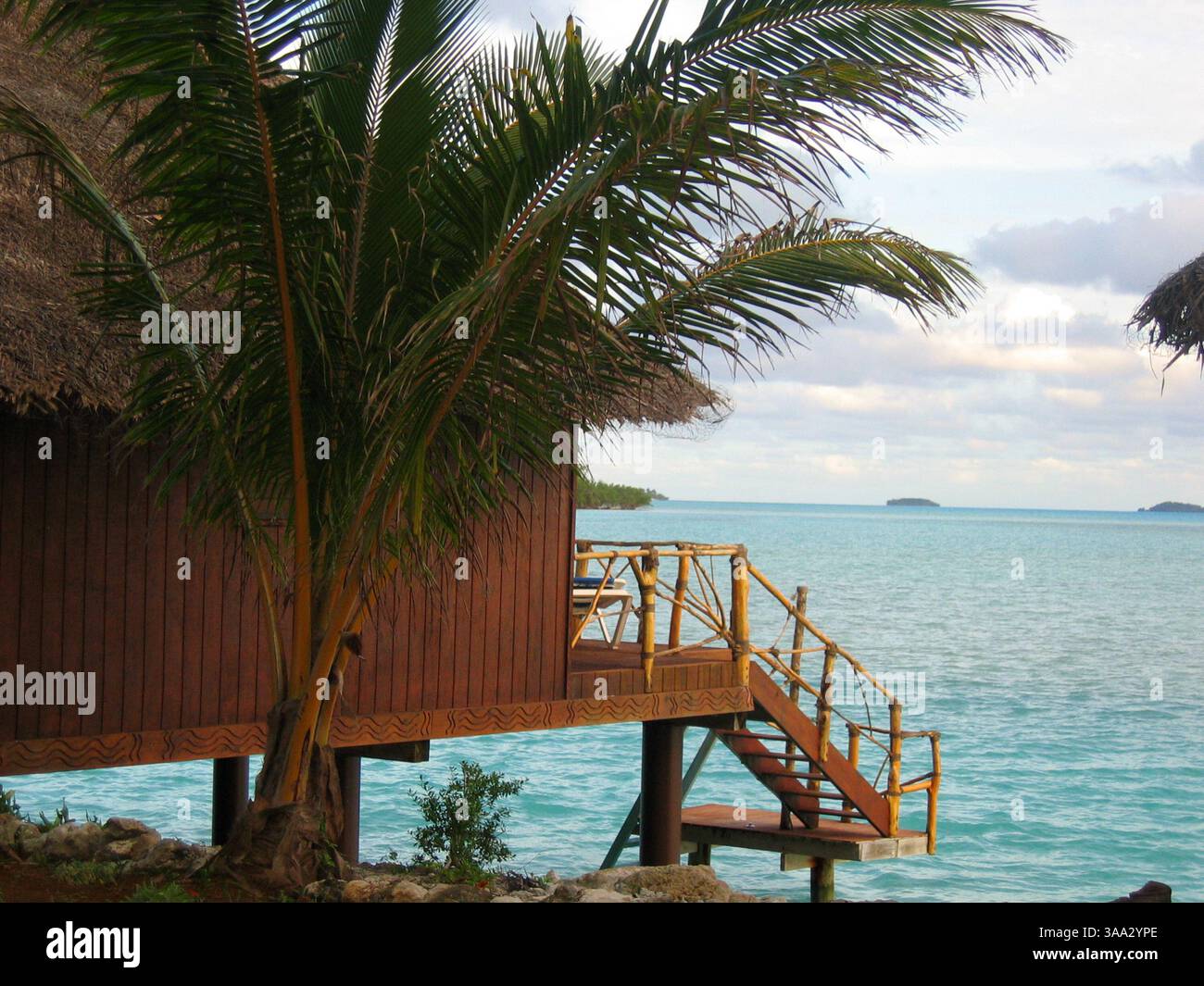 May 06, 2005; Aitutaki, Cook Islands; The island of Aitutaki is a 45 ...