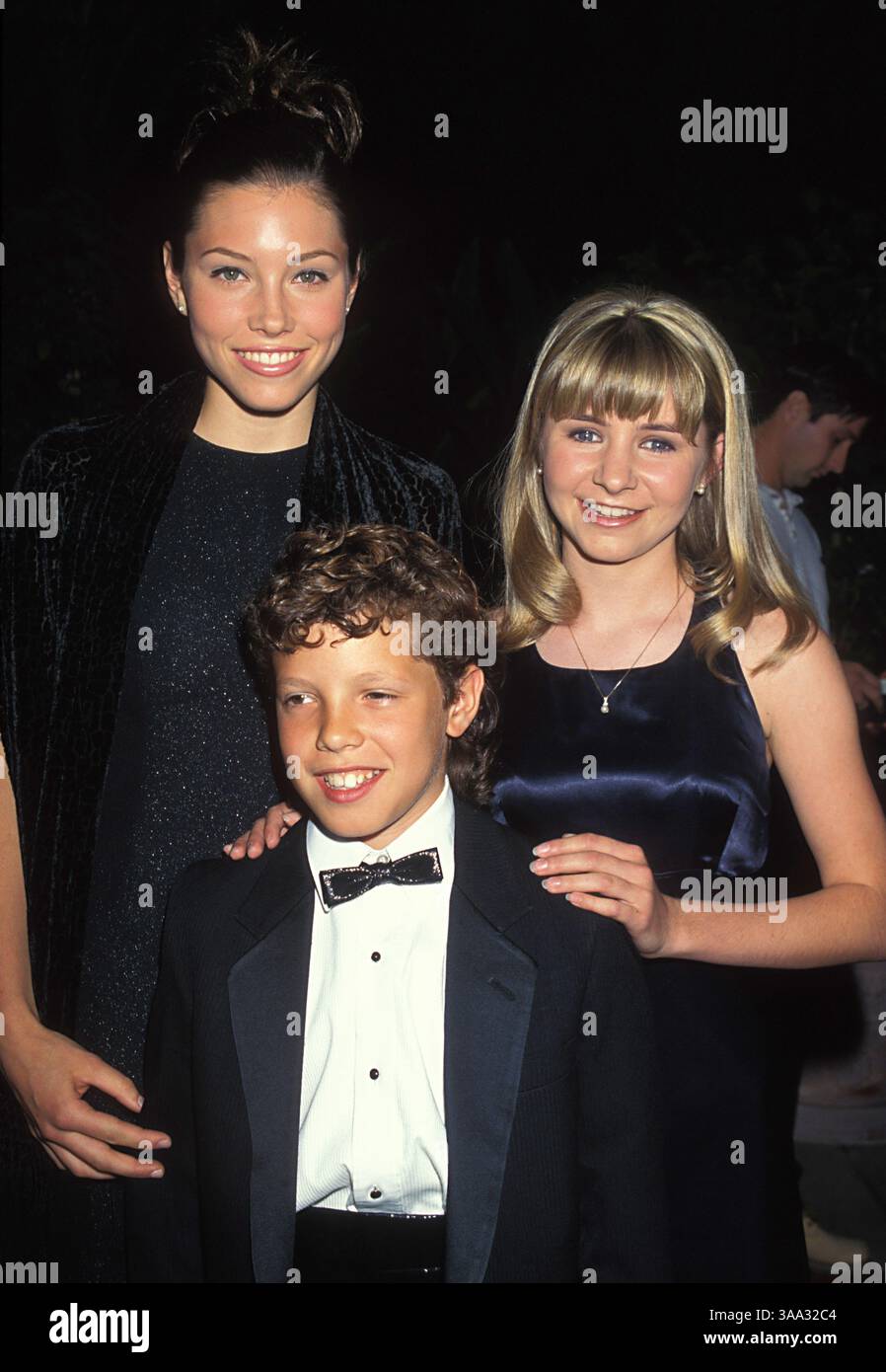 Mar 19, 1997; Los Angeles, CA, USA; Actress JESSICA BIEL, SAM SALETTA ...
