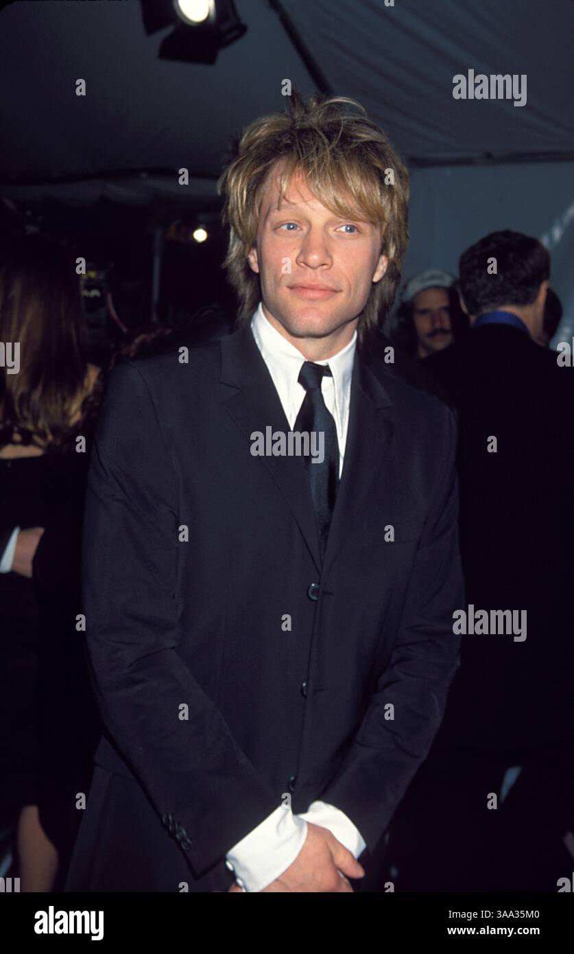 Apr 17, 2000; Westwood, CA, USA; Musician JON BON JOVI at the ''U-571 ...