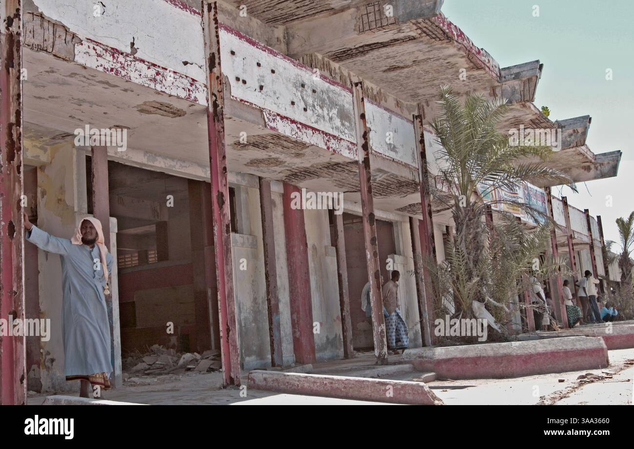 Aug 03, 2006; Mogadishu, SOMALIA; Mogadishu International Airport ...