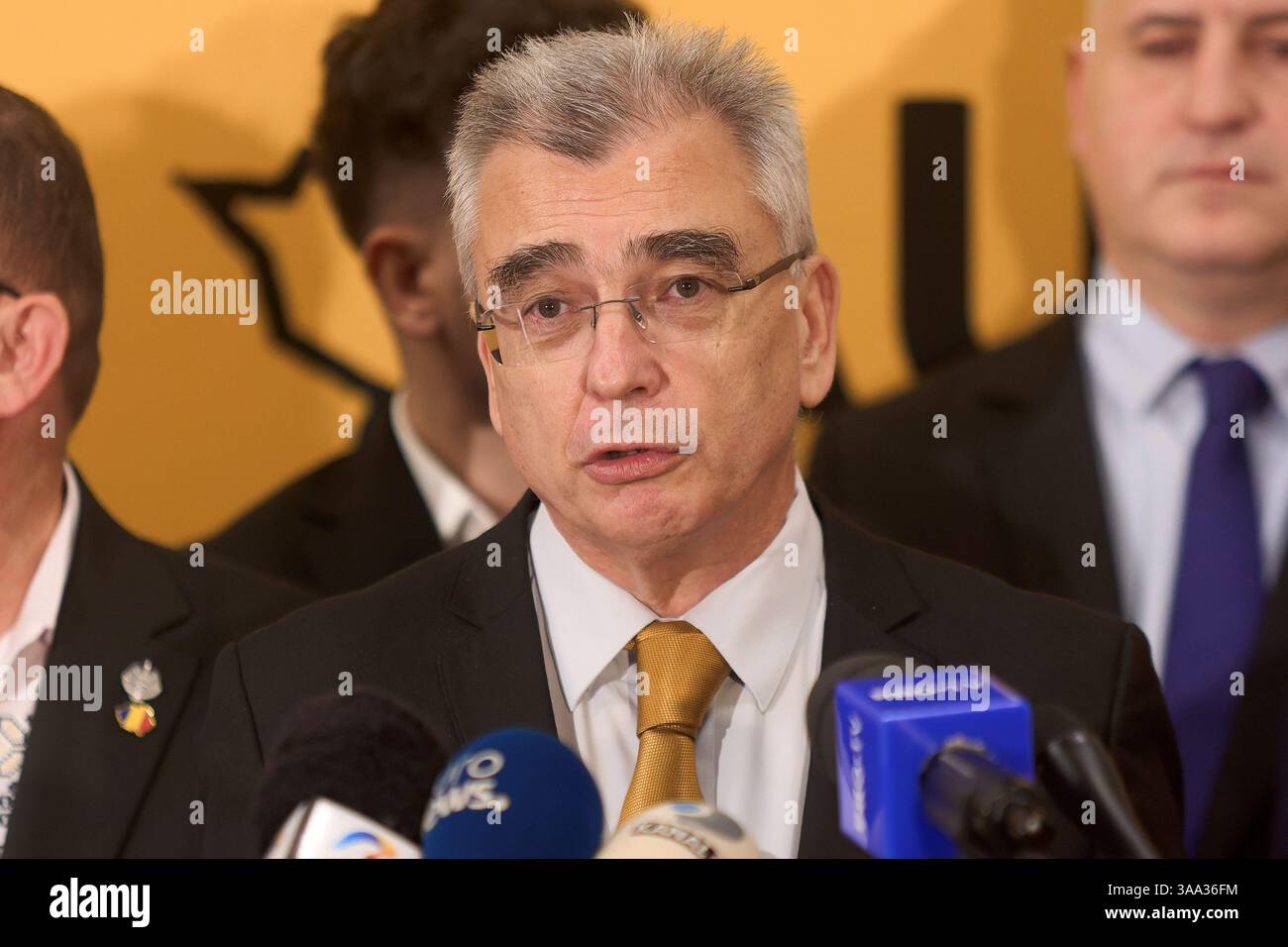 Bucharest, Romania. 31st Mar, 2025: Petrisor Peiu, senator for the ...