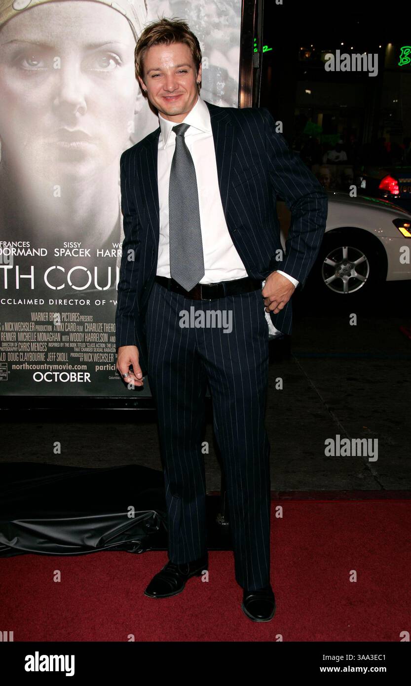 Oct 9, 2005; Hollywood, California, USA; Actor JEREMY RENNER at the ...