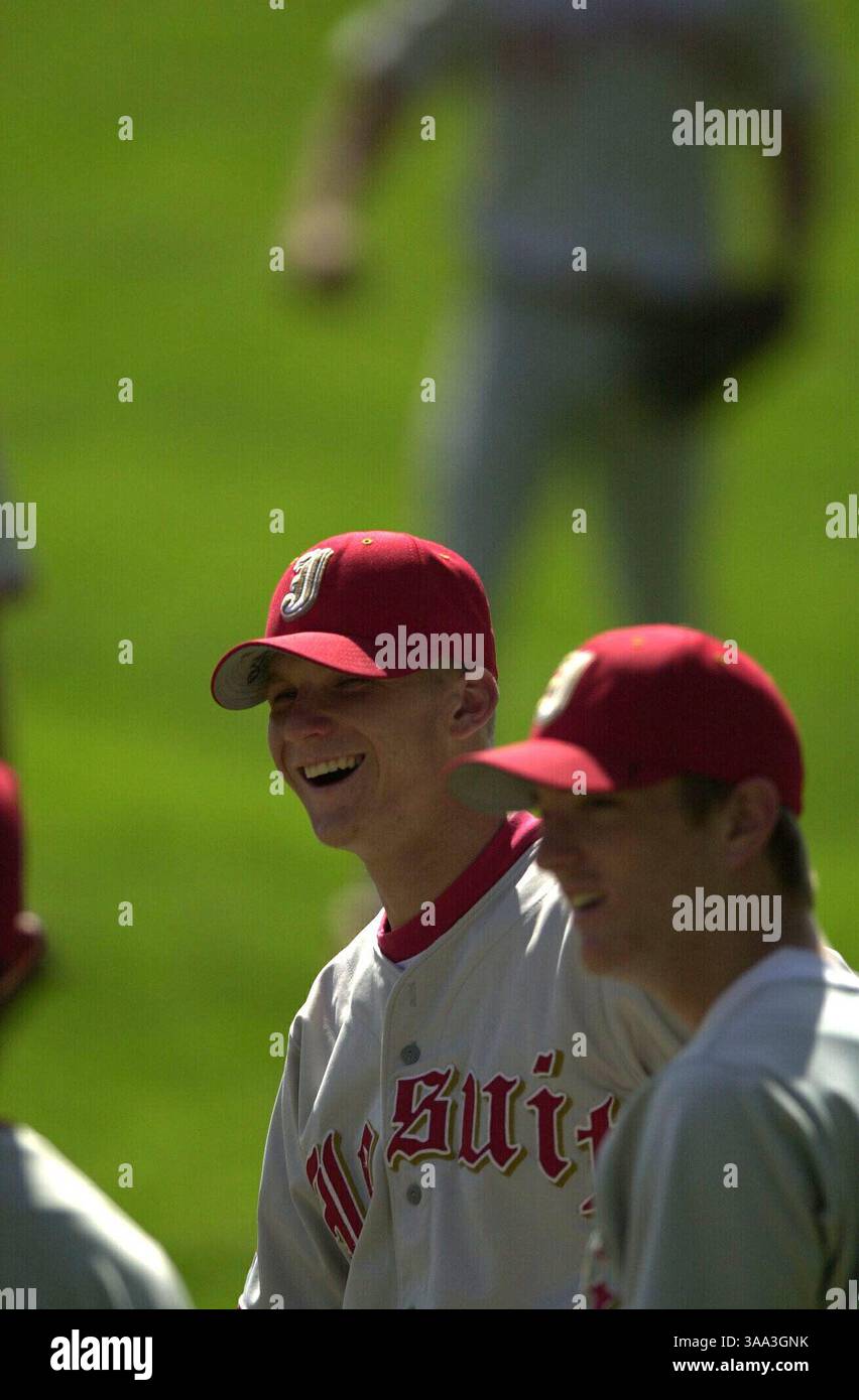 J.P. Howell, Jesuit High School varsity baseball pitcher was watched by ...