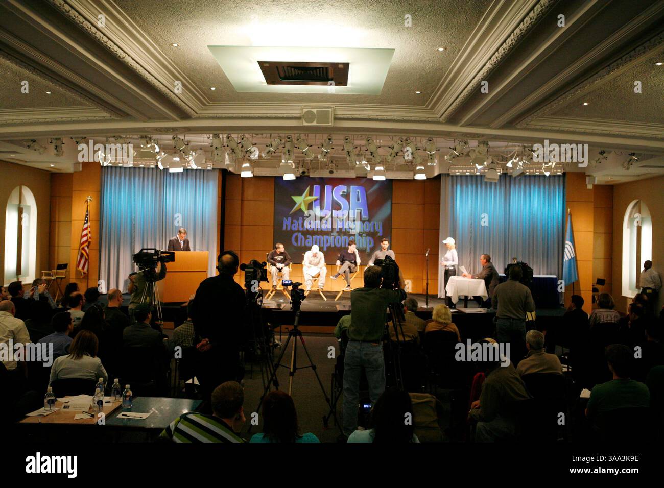 Mar 11, 2006; New York, NY, USA; The USA National Memory Championship ...