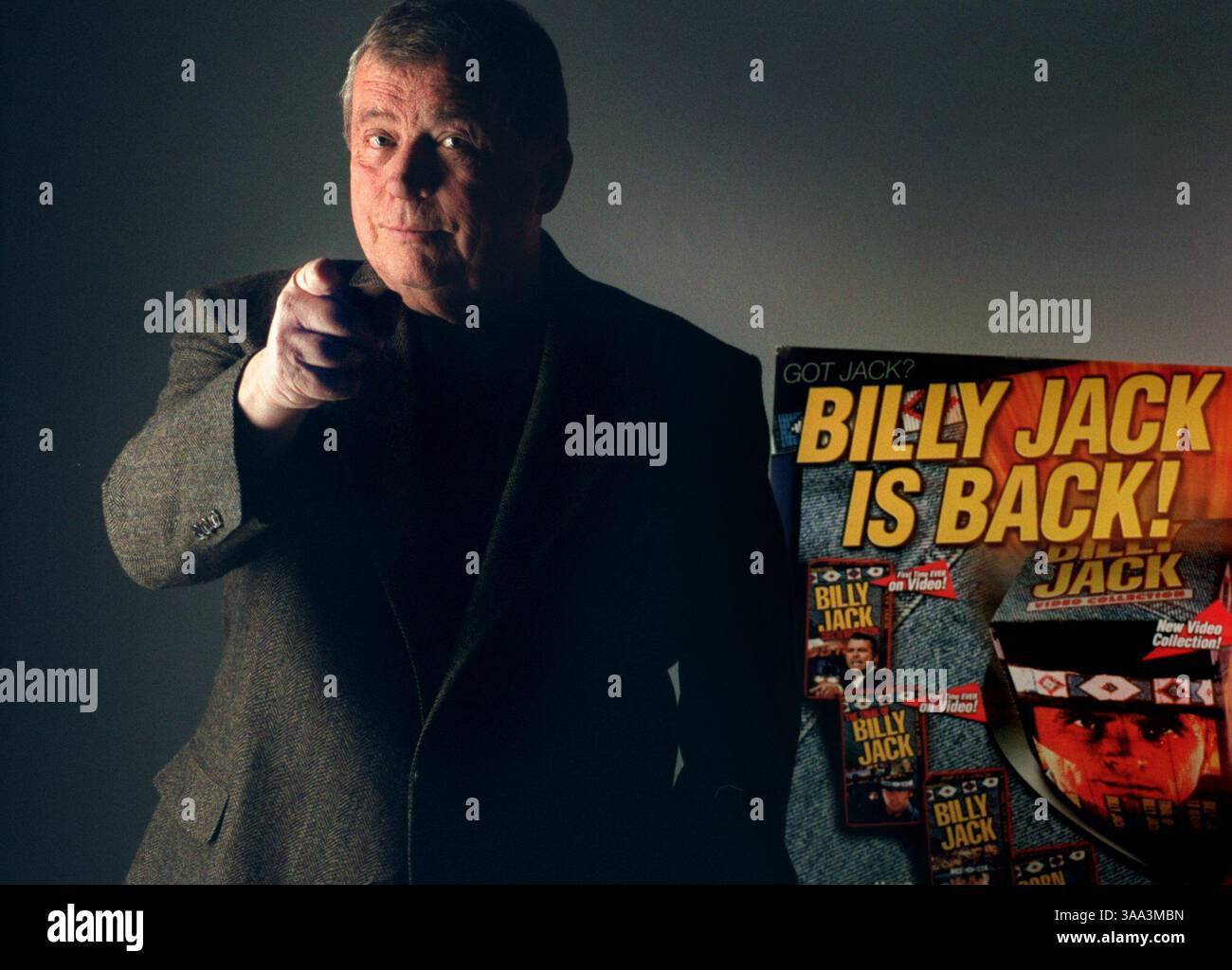 Tom Laughlin poses for a photo in the Bee studio to promote the 30th ...