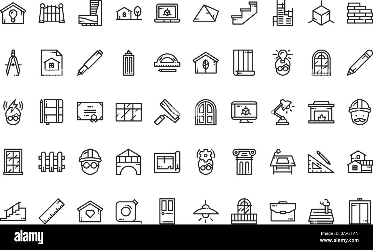 Under 1 roof Stock Vector Images - Alamy