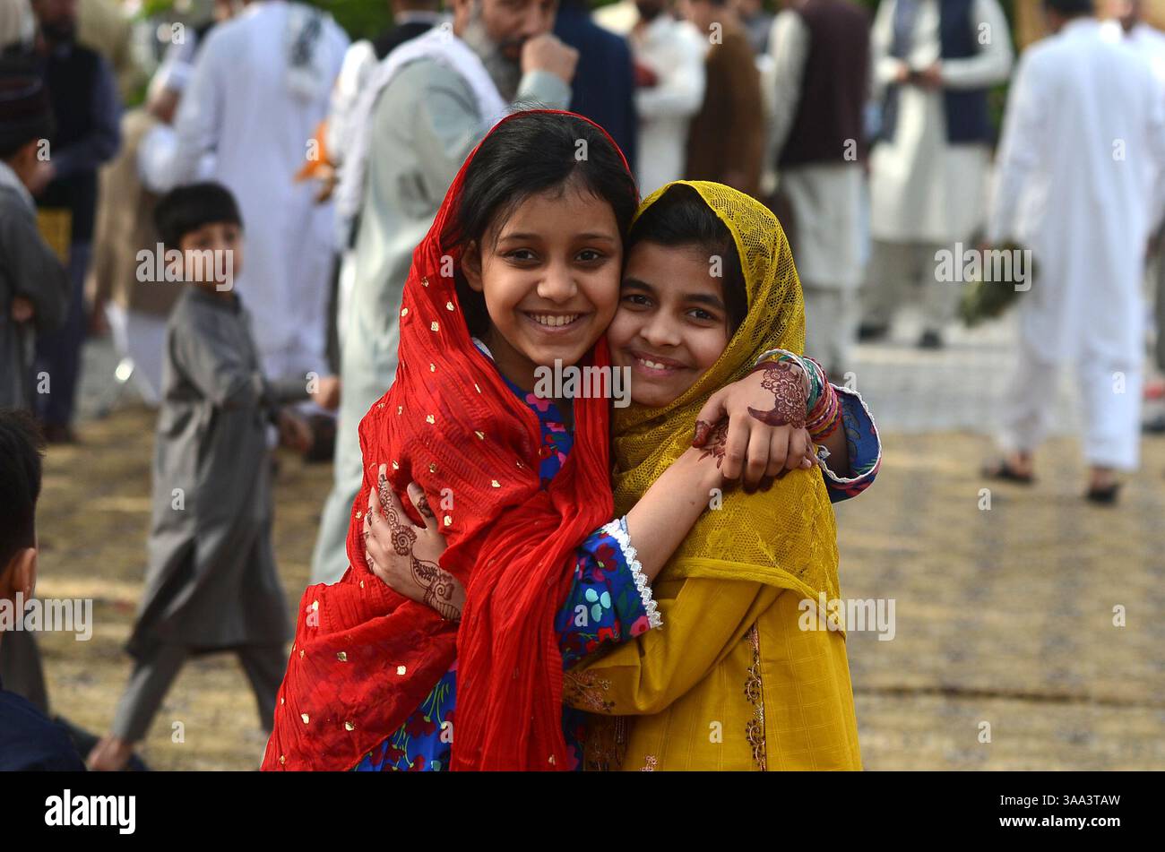Peshawar, Peshawar, Pakistan. 31st Mar, 2025. Eid Al-Fitr in Pakistan ...