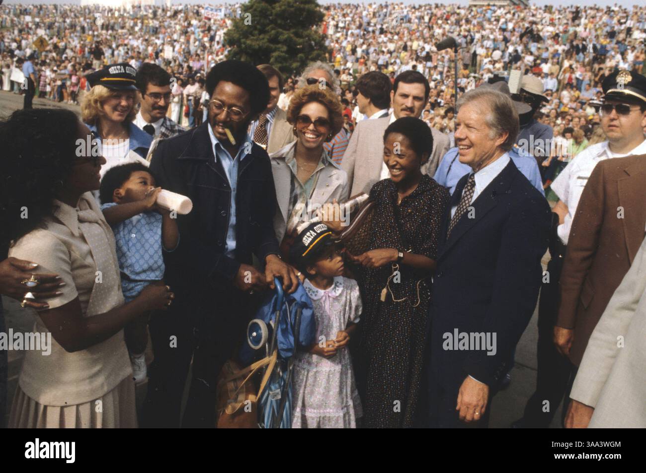 Jul 07, 1980; Washington, DC, USA; Former U.S. President JIMMY CARTER ...