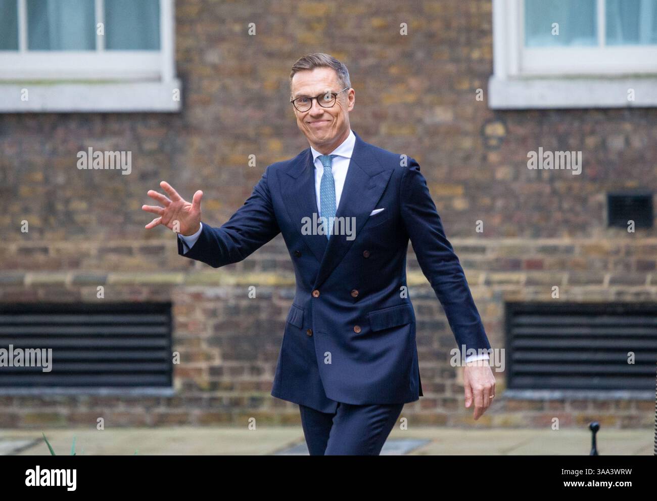 March 31, 2025, London, England, United Kingdom: President of Finland ...