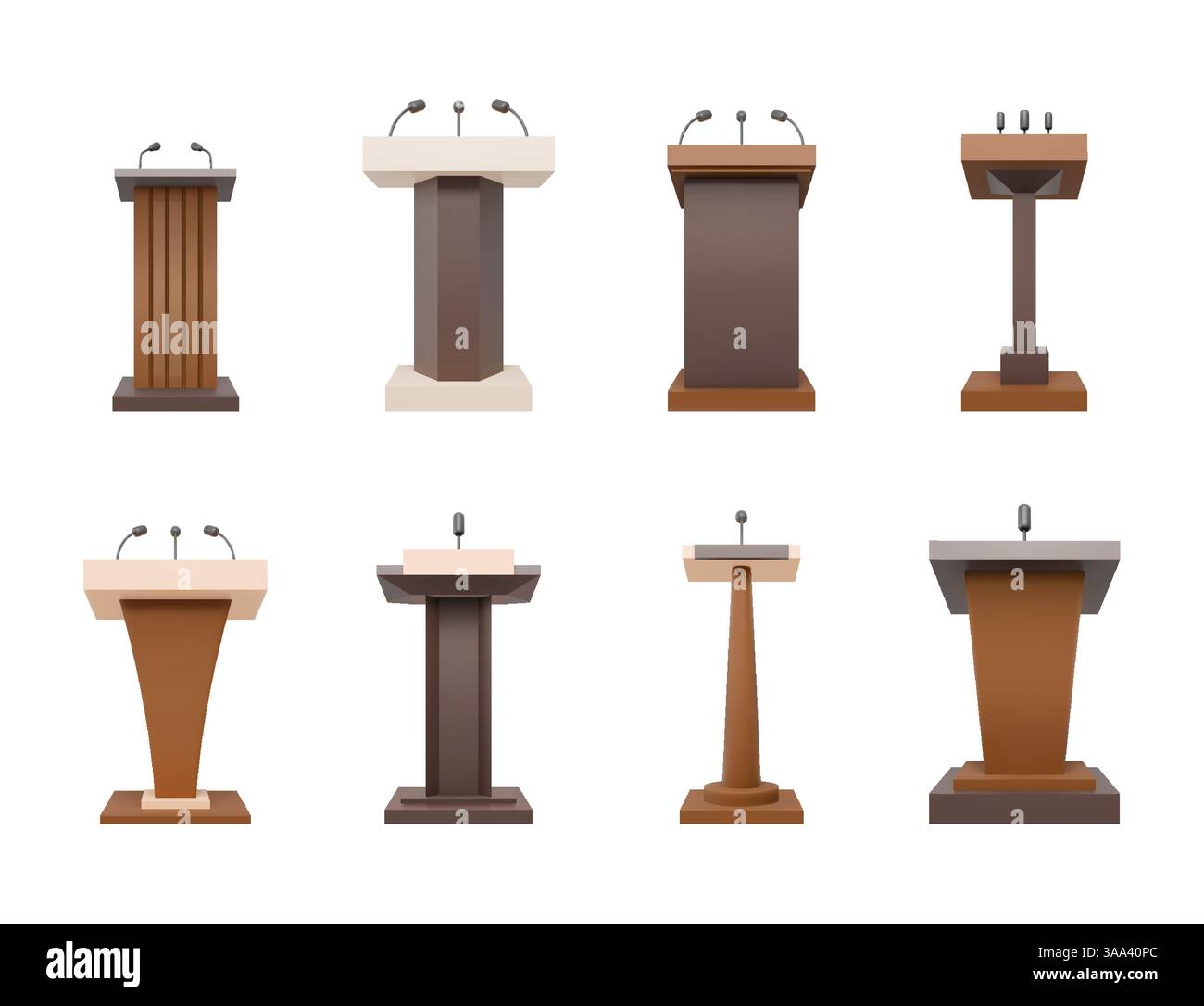 Podium de lecture hi-res stock photography and images - Alamy