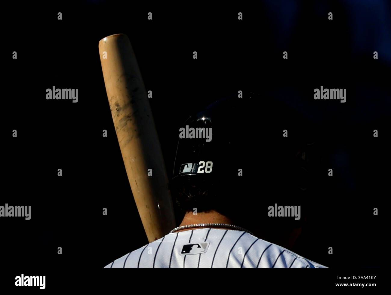 Bronx, United States. 27th Mar, 2025. New York Yankees Austin Wells ...