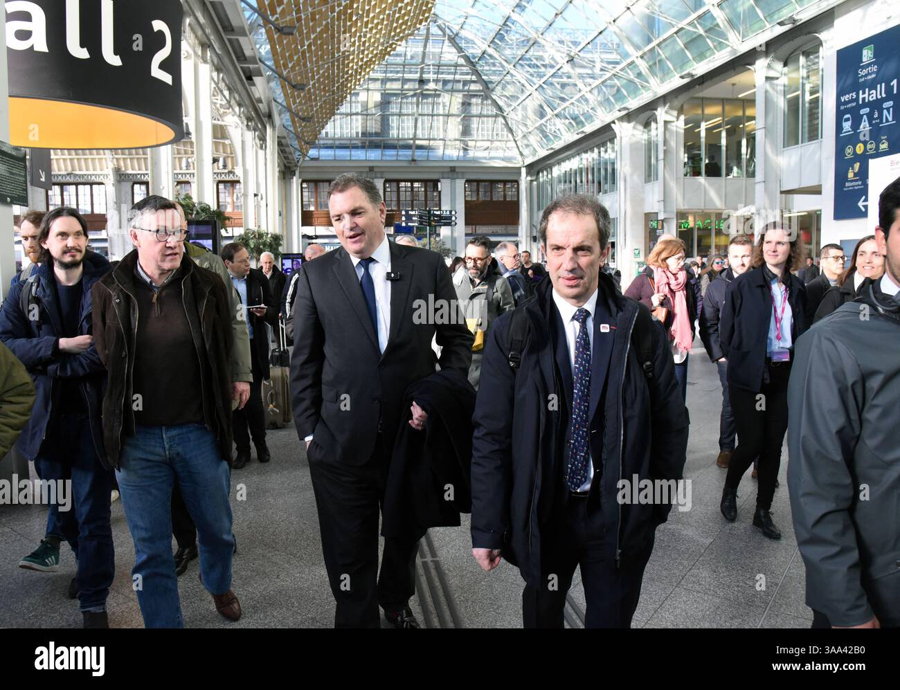 Paris, France. 31st Mar, 2025. Philippe Tabarot, French Minister ...