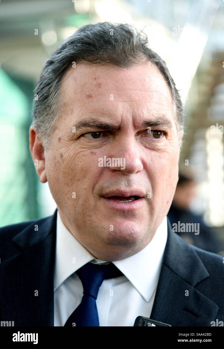 Paris, France. 31st Mar, 2025. Philippe Tabarot, French Minister ...