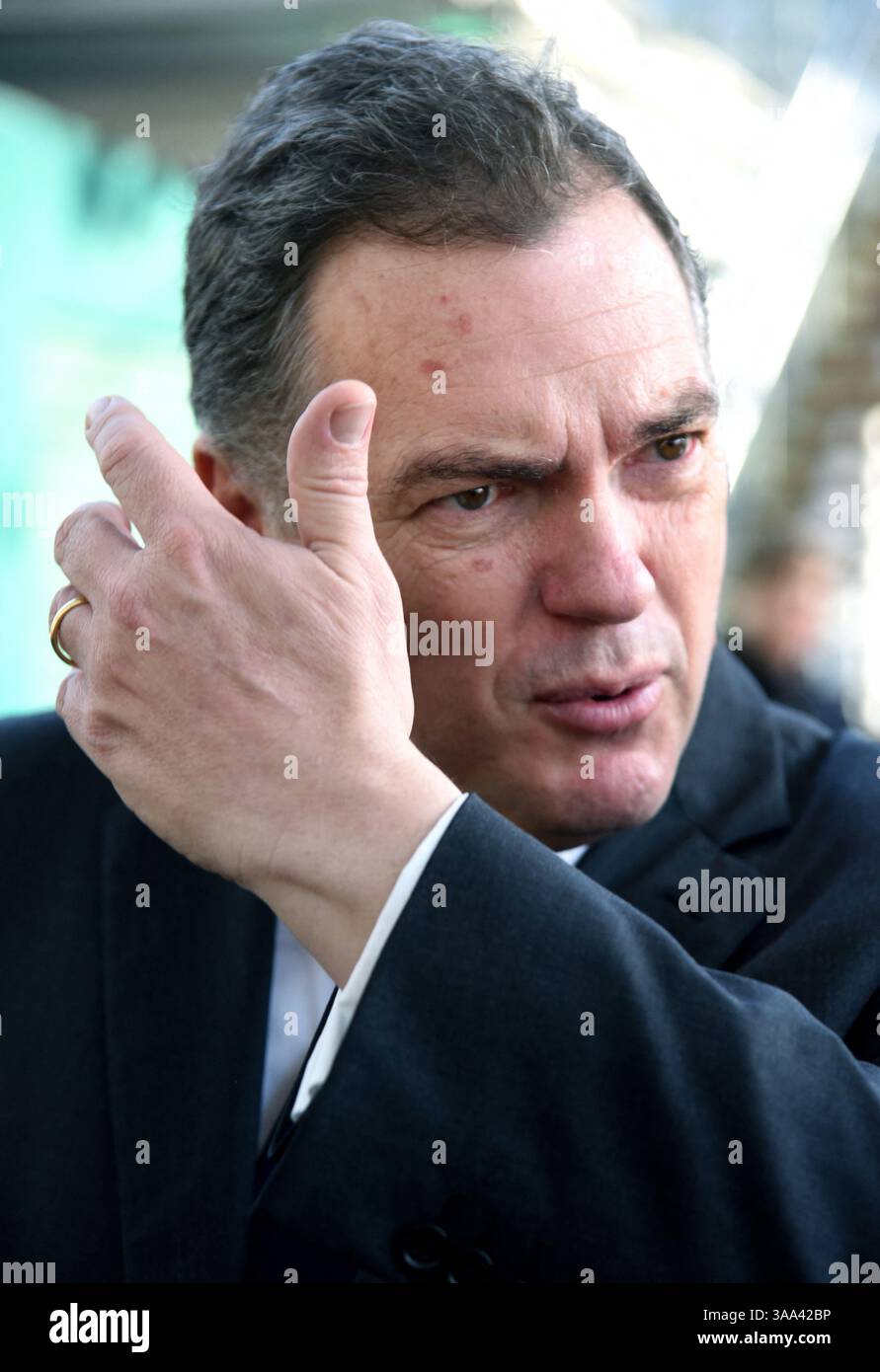 Paris, France. 31st Mar, 2025. Philippe Tabarot, French Minister ...