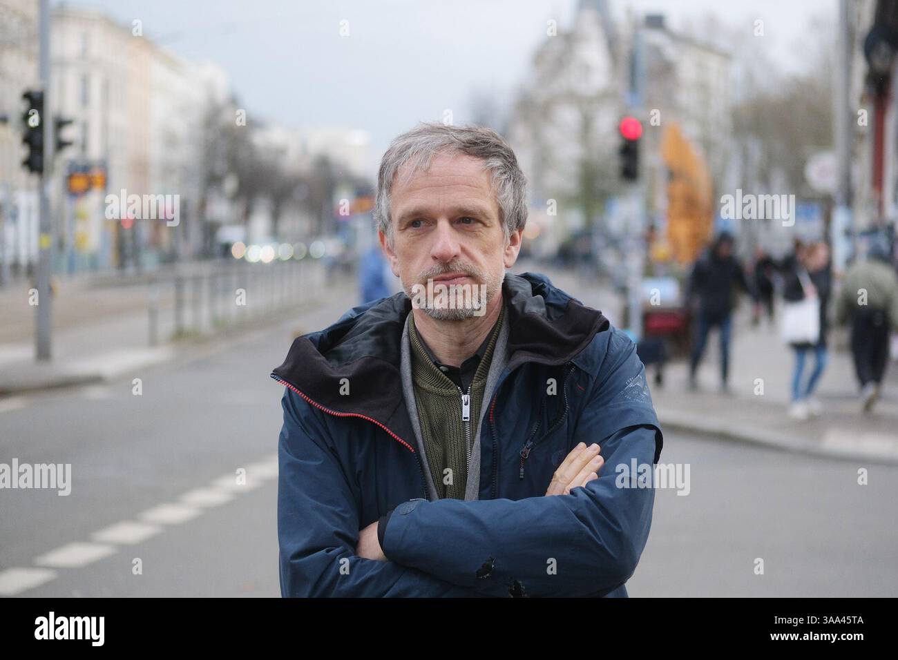 Leipzig, Germany. 30th Mar, 2025. Journalist and author Alexander Teske ...
